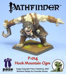 Hook Mountain Ogre #1 - Pathfinder Mini - Noble Knight Games