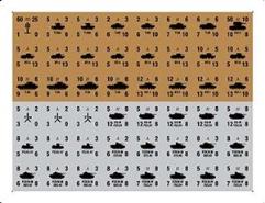 Panzer Leader/Blitz - Vol. 13, #3 Variant Counters - Wargame - Noble ...