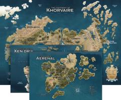 Eberron - Rising from the Last War, Nations of Khorvaire Map Set - D&D ...