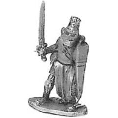 Paladin in Full Chainmail - Fantasy Mini - Noble Knight Games