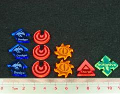 Action Token Set - D&D Attack Wing - Noble Knight Games