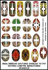 Iberian Scutarii Shields - Type #5 - Shield Transfers 28mm - Noble ...