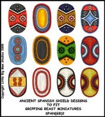 Spanish Shield Designs #2 - Spanish Transfers - Noble Knight Games