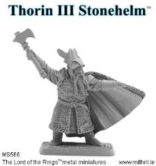 Thorin III Stonehelm - LotR 32mm Mini - Noble Knight Games