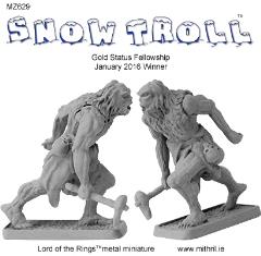 Snow-Troll - LotR 32mm Mini - Noble Knight Games