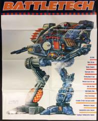 Poster - Battletech Vulture Advertisement - Battletech - Noble Knight Games