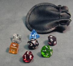 Hackmaster Honor Dice (7) w/Pouch (Limited Edition) - Dwarven Stones ...