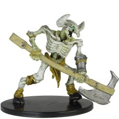 Minotaur Skeleton w/Axe - DND Waterdeep Mini 28mm - Noble Knight Games