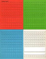 SPI Counter Sheet - Type B (Bright Colors, Full Sheet) - Wargame ...