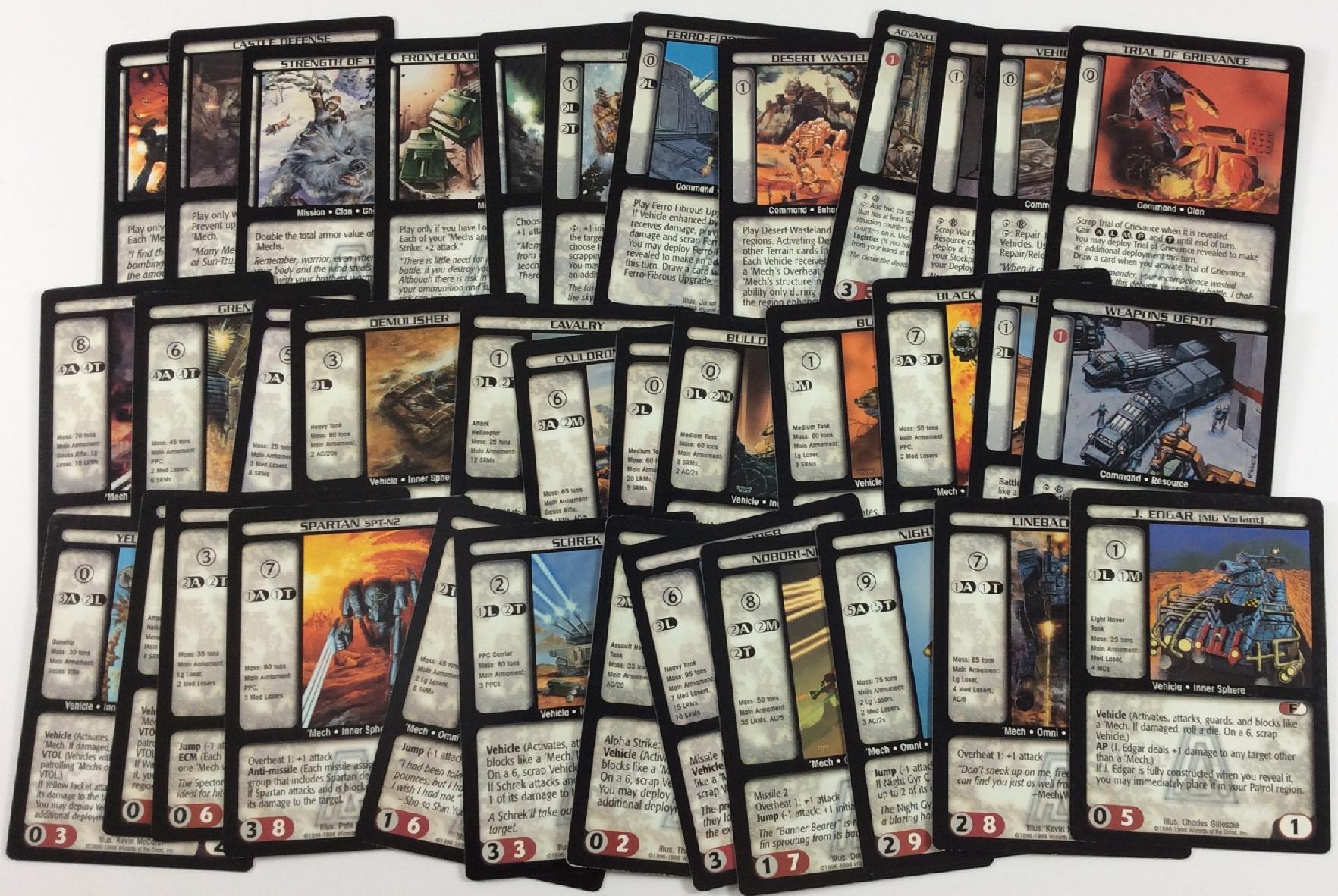 Купить Карточная игра Wizards of the Coast WOTC Battletech CCG в ...