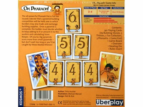 Pharaoh game box - aslsample